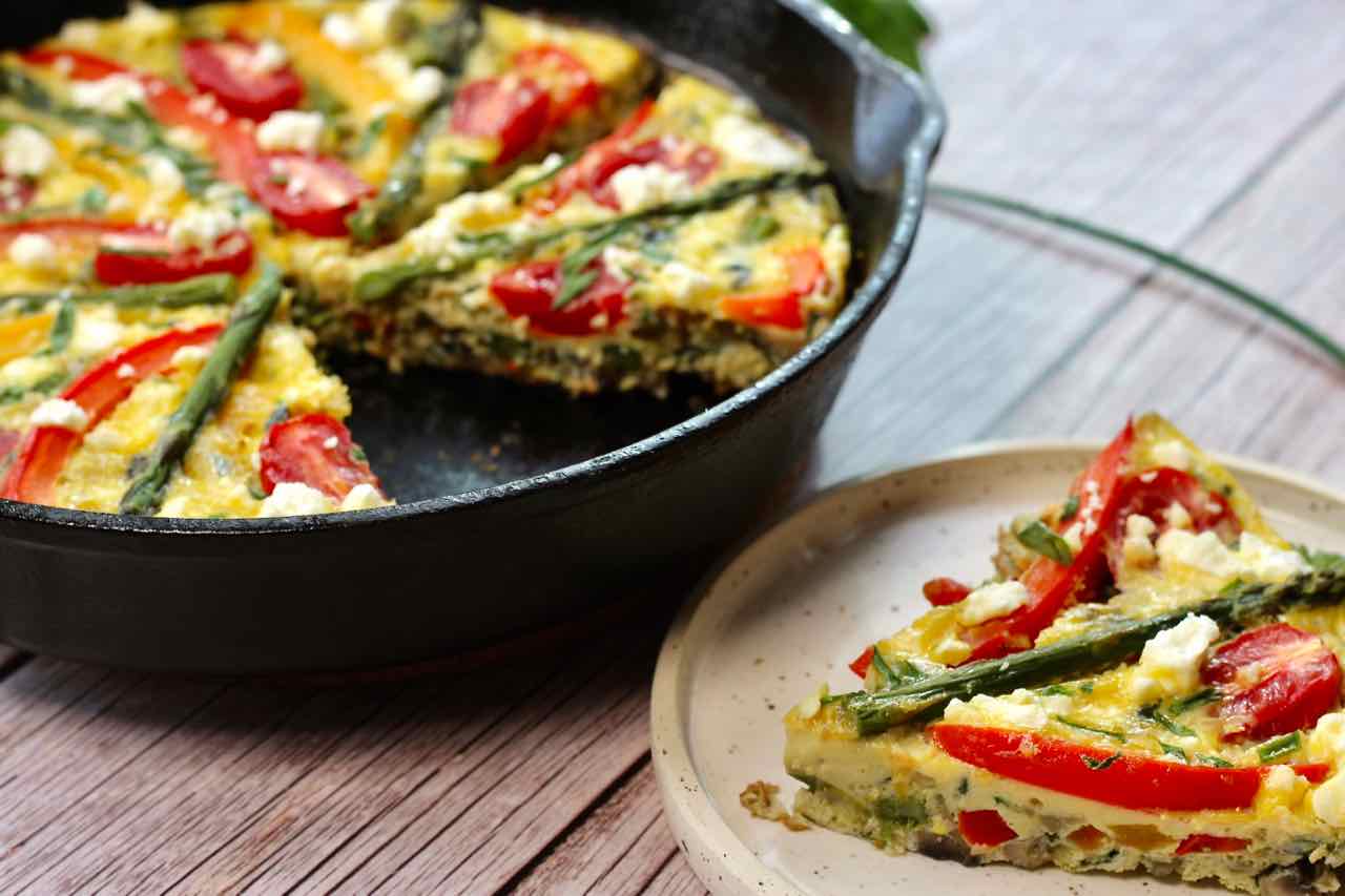 Spring Vegetable Frittata – Old Cut Kitchen
